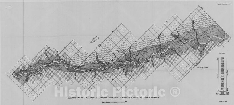 Map : Geology and ground-water resources of the lower Yellowstone Rive ...