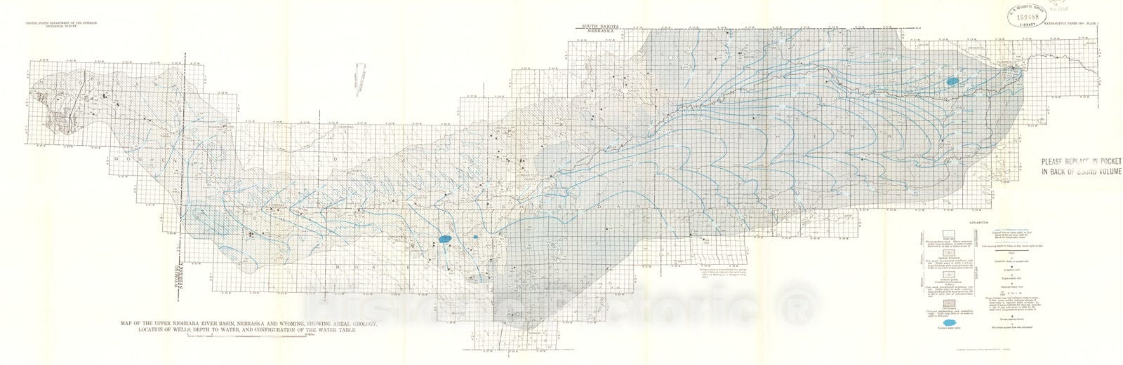 Map : Geology and ground-water resources of the upper Niobrara River b ...