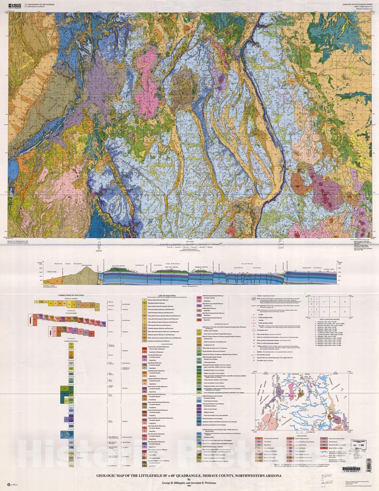 Arizona Geological Map