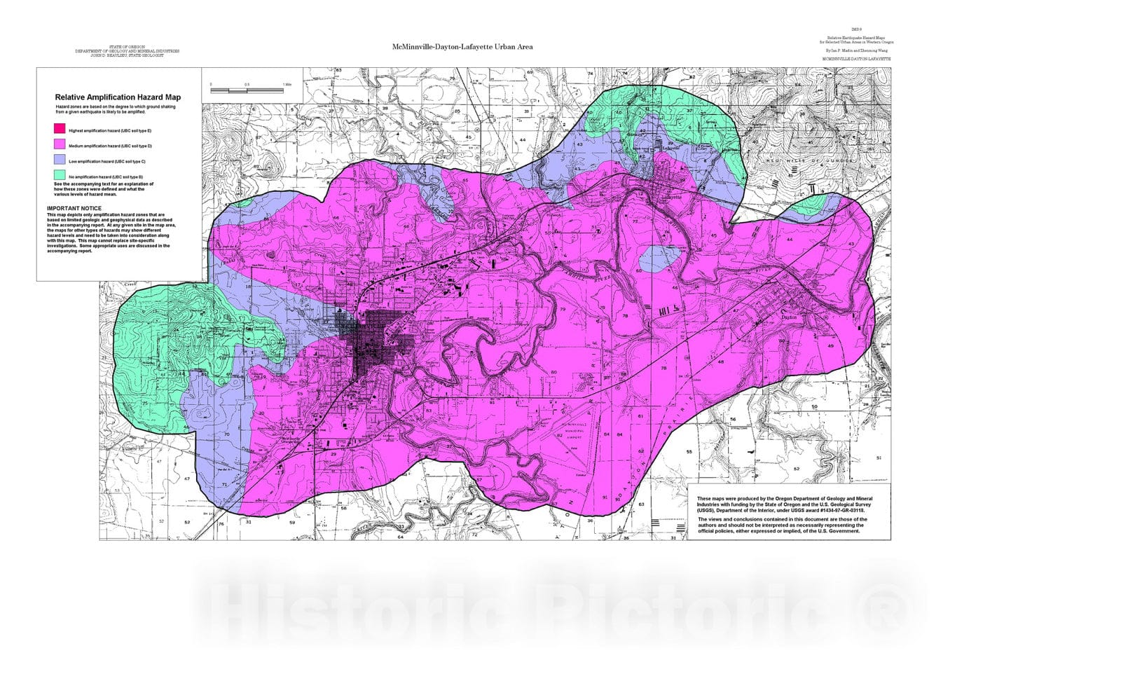 Map : Relative earthquake hazard maps for selected urban areas in west ...