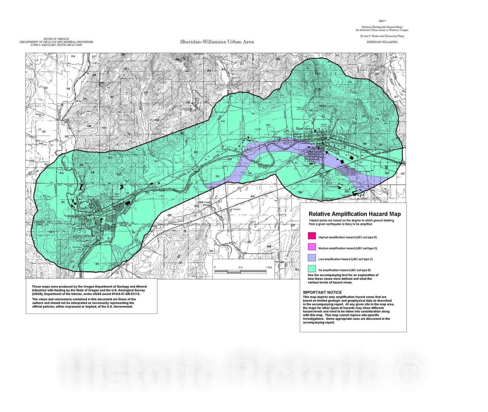 Map : Relative earthquake hazard maps for selected urban areas in west ...