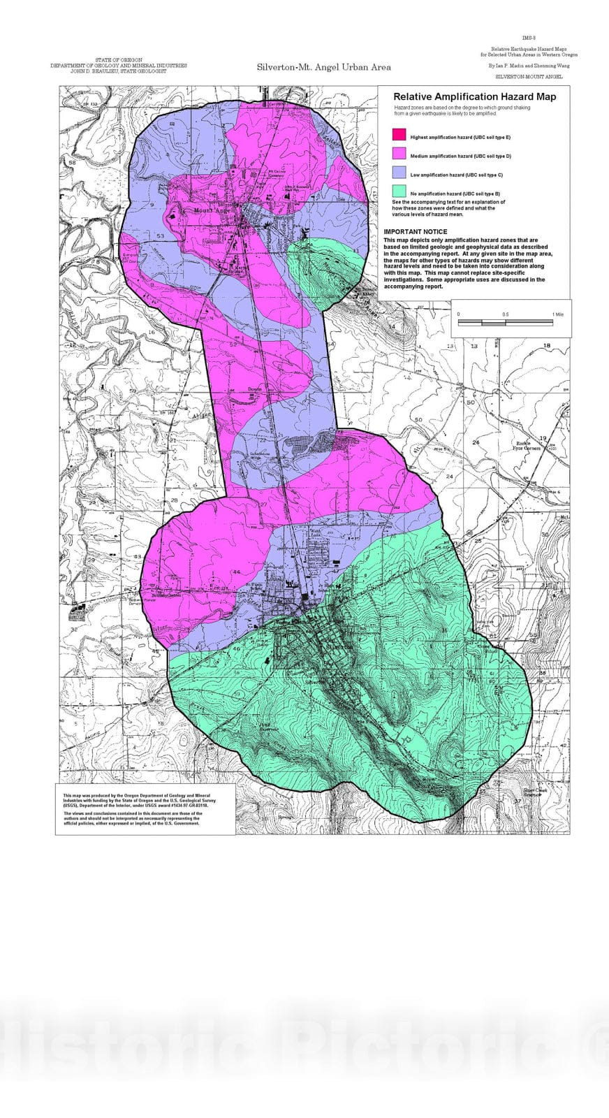 Map : Relative earthquake hazard maps for selected urban areas in west ...