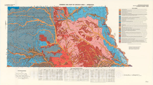 Map : Quadrangle soil maps _x0016_ Lincoln/Nebraska City, 1981 Cartogr ...