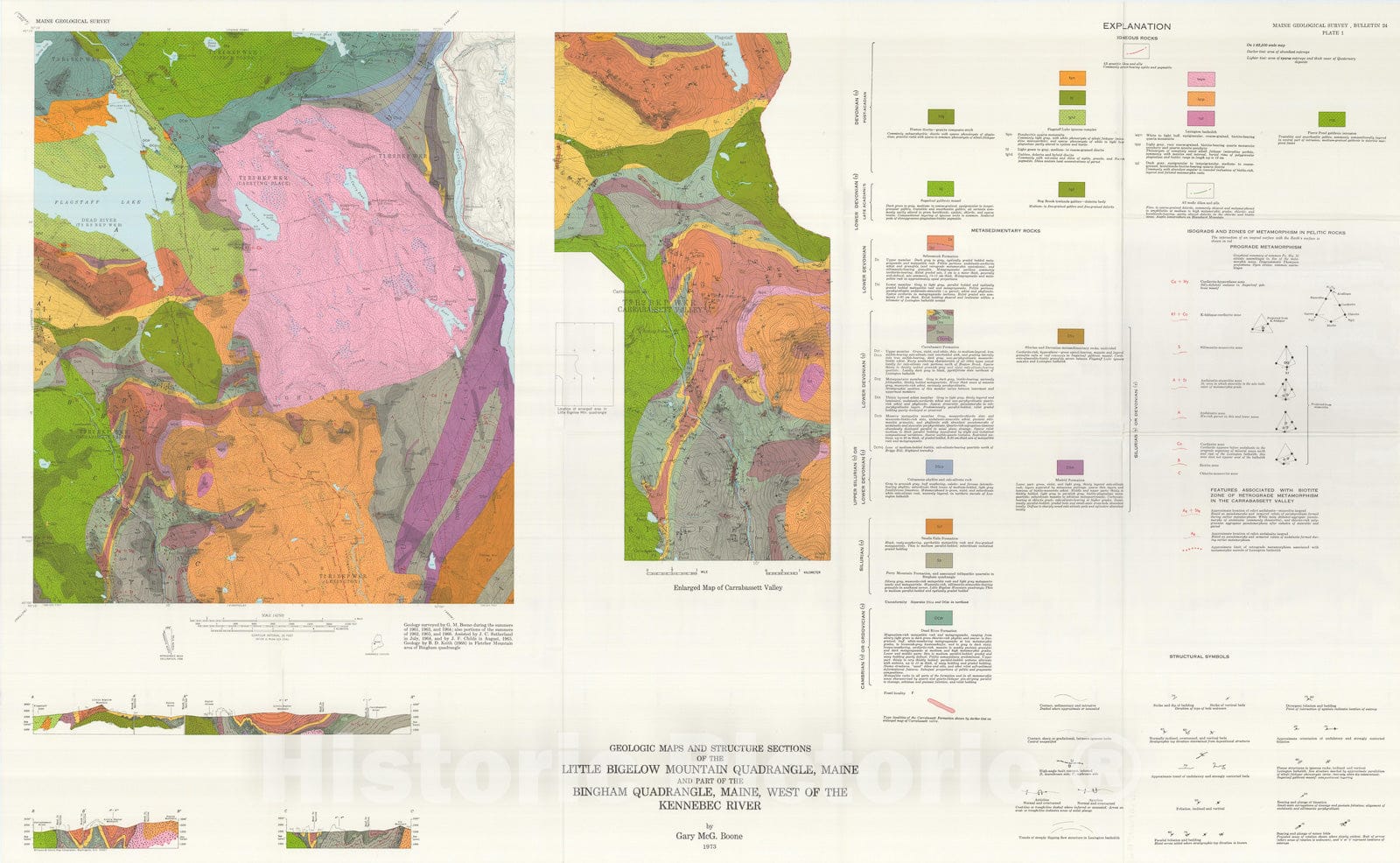 Map : Metamorphic Stratigraphy, Petrology, and Structural Geology of t ...