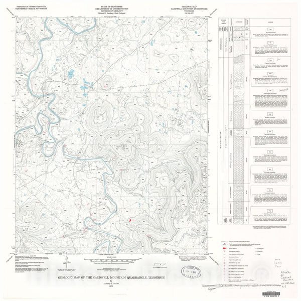 Map : Geologic Map and Mineral Resources Summary of the Cardwell Mount ...