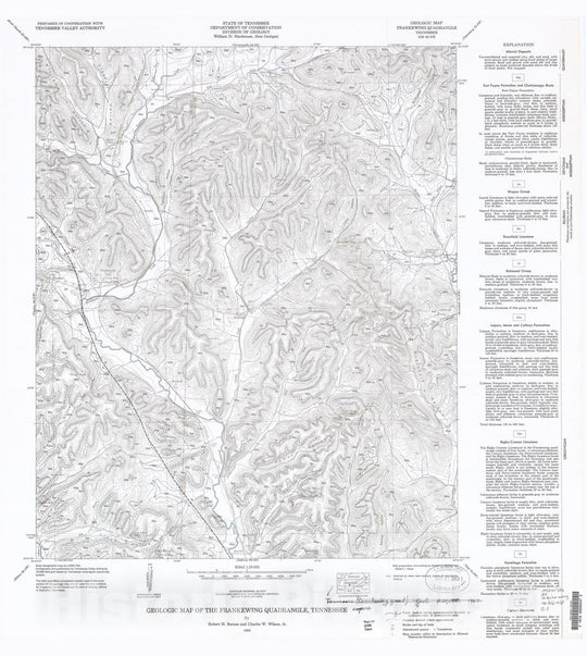 Map : Geologic Map and Mineral Resources Summary of the Frankewing Qua ...