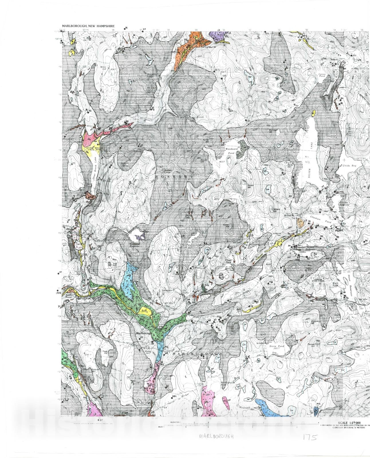 Map : Surficial Geologic Map of the Marlborough 7.5 Minute quadrangle ...