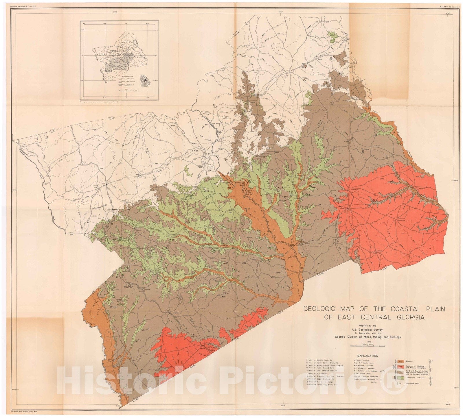 Coastal Plain Map