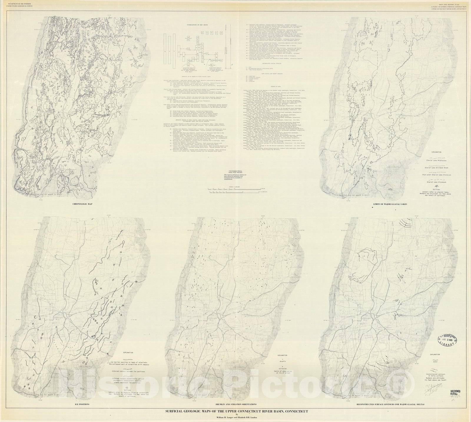 Map : Surficial geologic maps of the upper Connecticut River Basin, Co ...