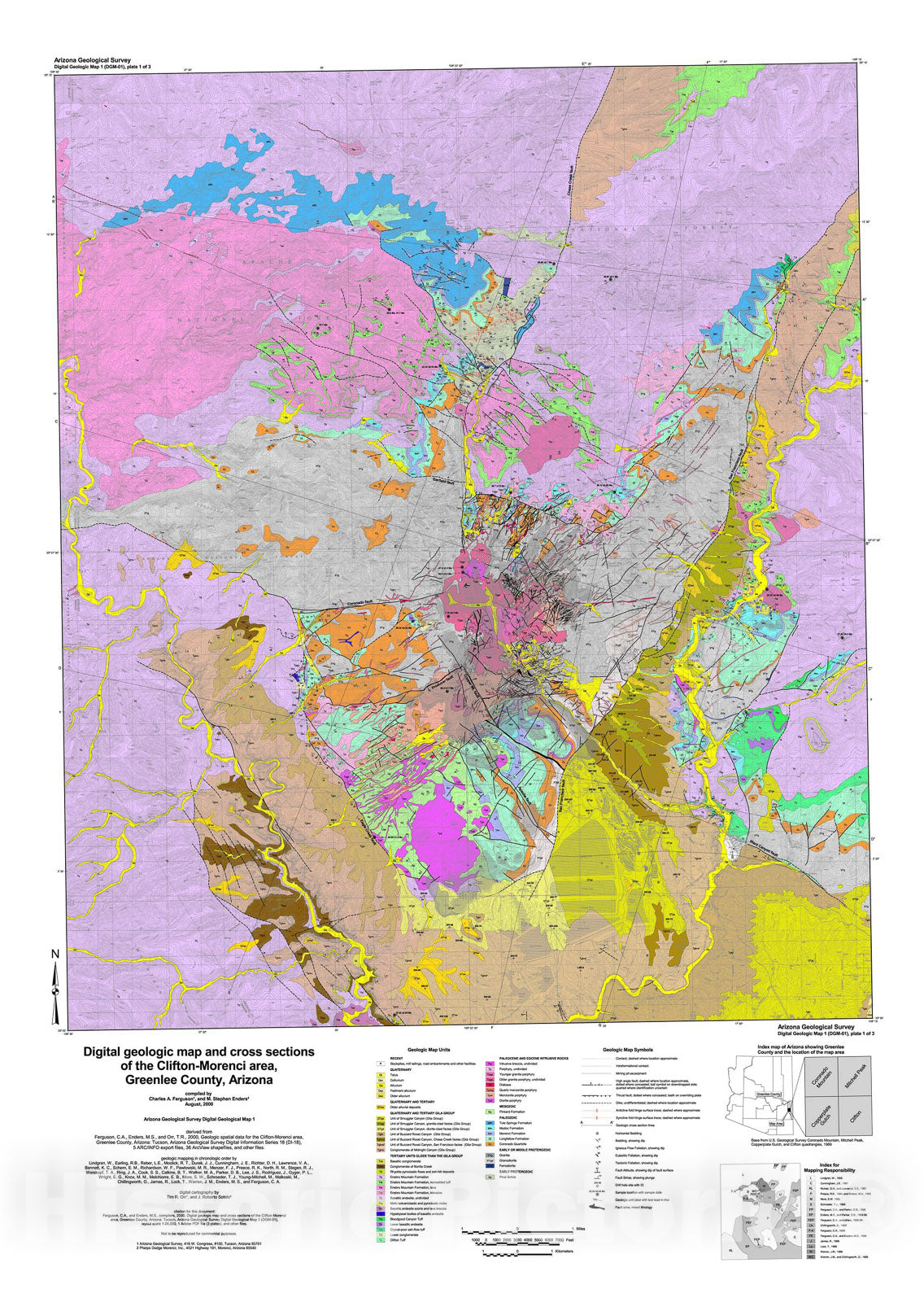 Arizona Geological Map