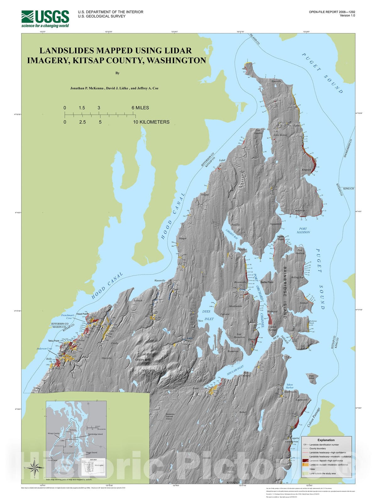 Kitsap Peninsula Map