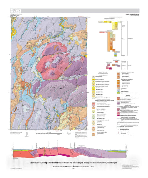 Map : Lidar-revised geologic map of the Wildcat Lake 7.5' quadrangle ...