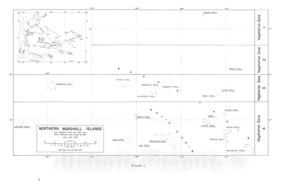 Map : Military geography of the Northern Marshalls, 1956 Cartography W ...