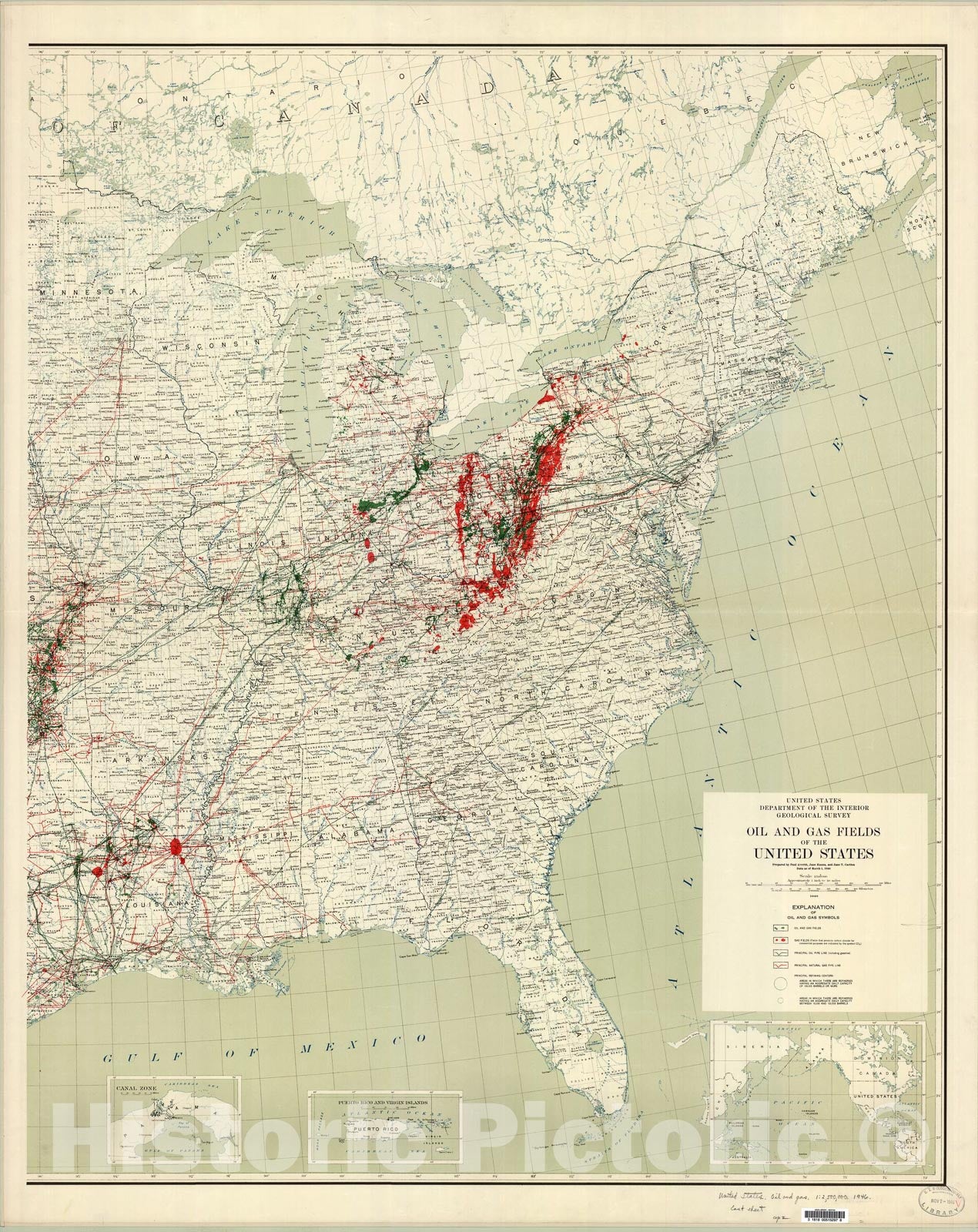 Oil Fields Map In Usa