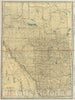 Historic Map : Alberta., 1924, Vintage Wall Art - Historic Pictoric