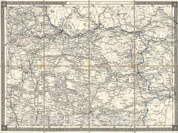 Historic Map : Kazan. IX, 1870, Vintage Wall Art – Historic Pictoric