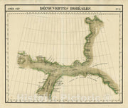 Historic Map : Amer. Sep. No. 2. Decouvertes Boreales [Barrow Strait ...