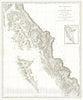 Historic Map : Prince Frederick Sound, Ketchickan, Queen Charlotte's I ...
