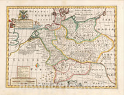 Historic Map : A New Map of Antient Germany, Rhaetia, Vindelicia, and ...