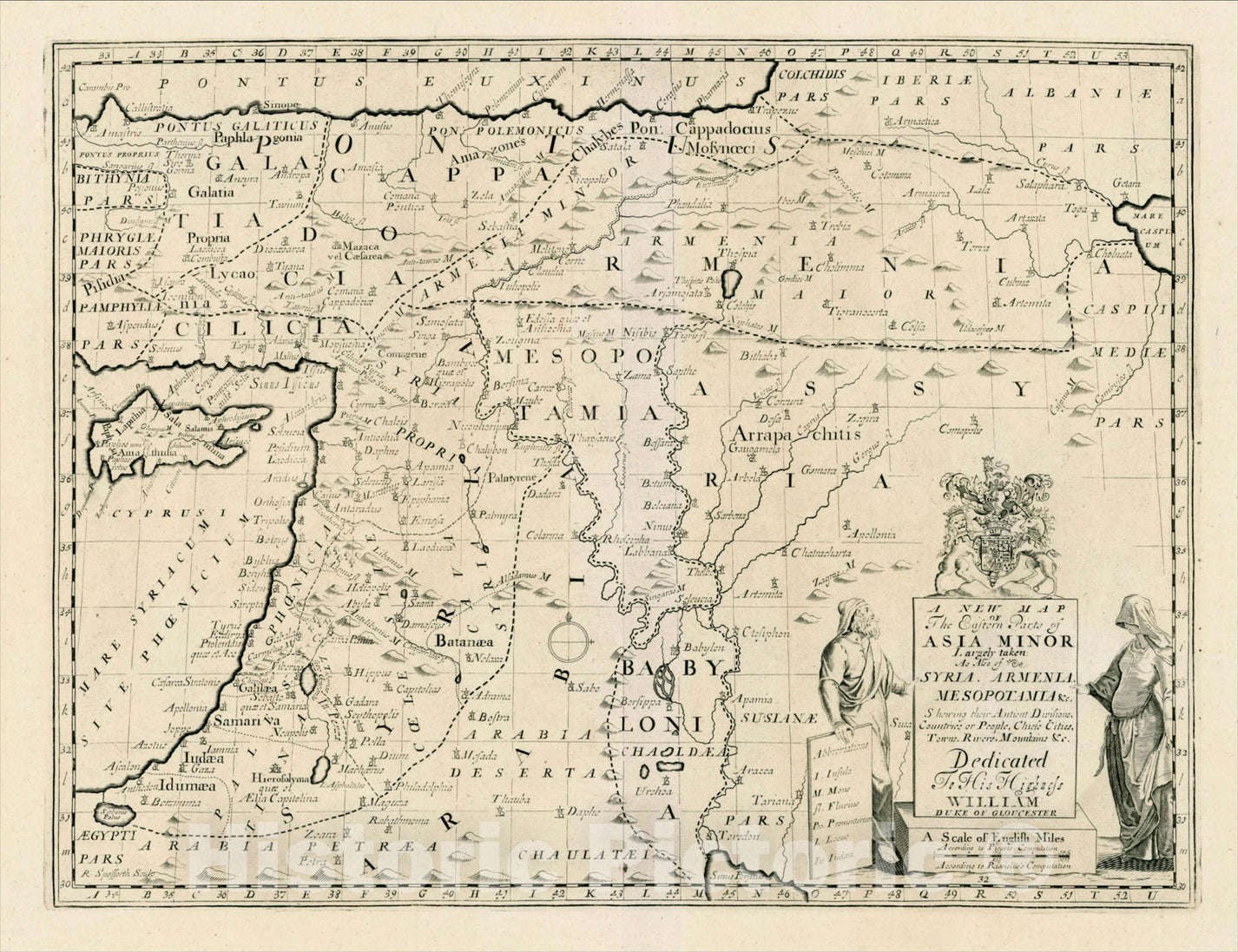 Historic Map : A New Map of the Eastern Parts of Asia Minor Largely ta ...