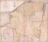 Historic Map : Map of the Northern Part of the State of New York Compi ...
