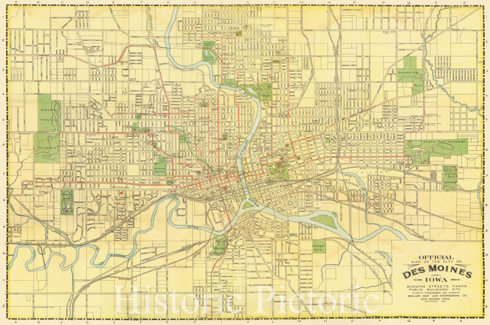 Des Moines Iowa Map West Des Moines, Iowa Map Detailed Street Map