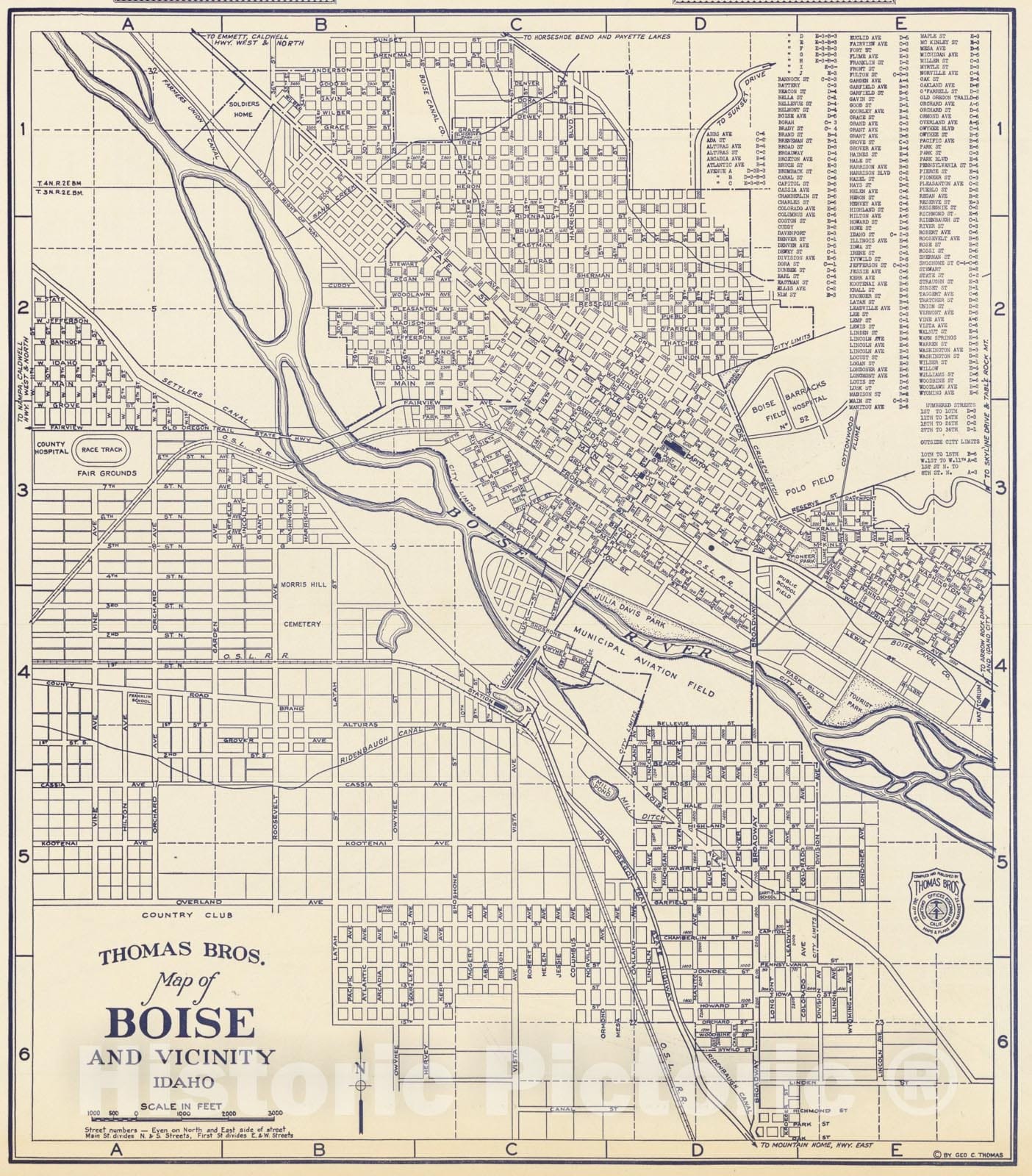 Boise Map