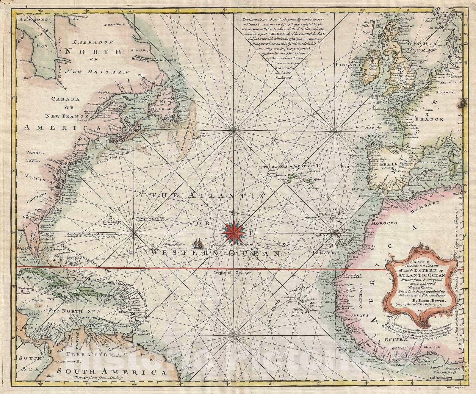 Map Of Atlantic Ocean Europe