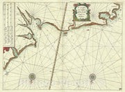 Historic Map : Nautical Chart Cape Ortegal to Cape Finisterre, Spain ...