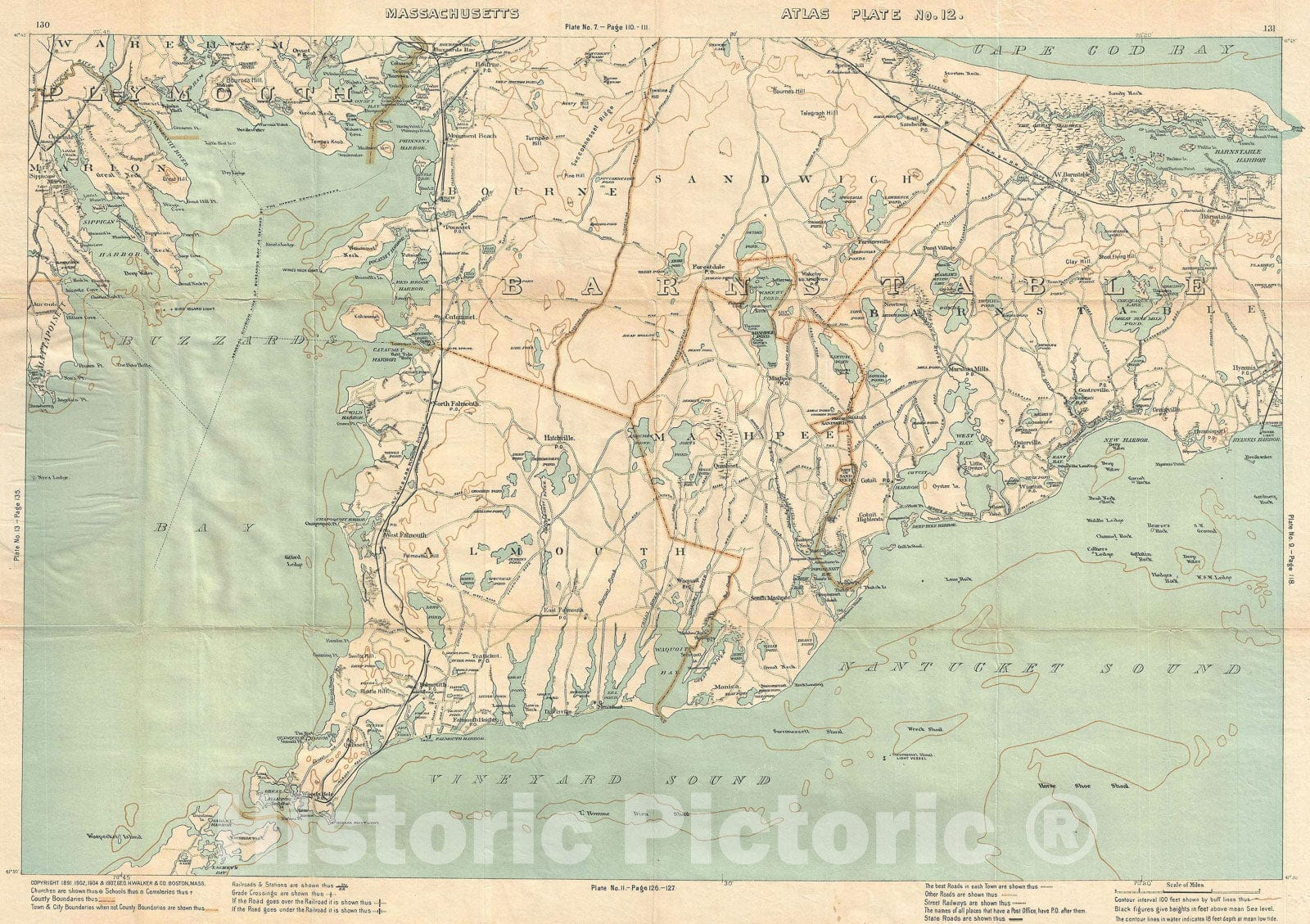 Paper Cape Cod Map