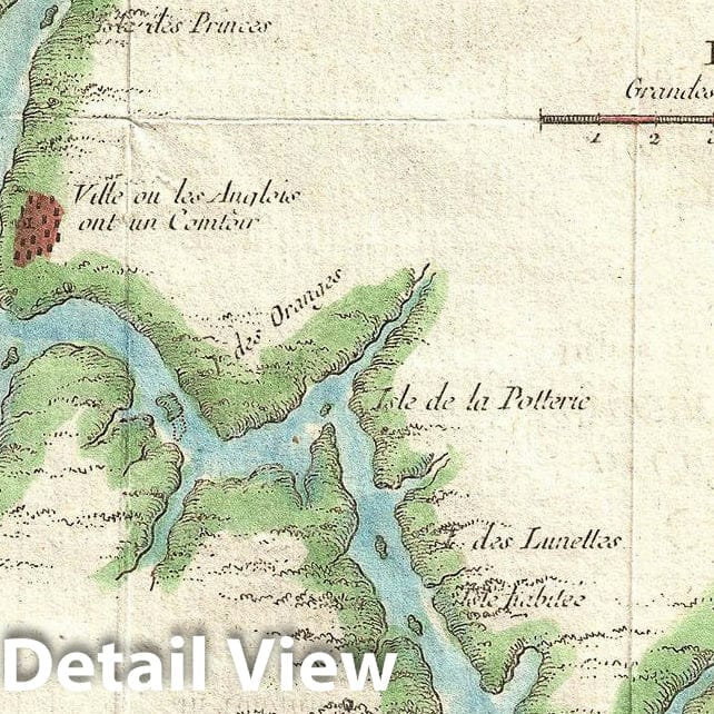 Historic Map : Tonkin River, Vietnam, Bellin, 1750, Vintage Wall Art ...