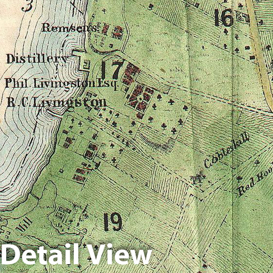 Historic Map : Stiles Map of Brooklyn, New York, 1867, Vintage Wall Ar ...
