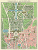 Historic Map : s Leconte Map of Paris wMonuments and Map of Versailles ...