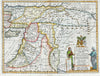 Historic Map : Wells Map of Asia Minor, Israel, Palestine, Syria, Jord ...