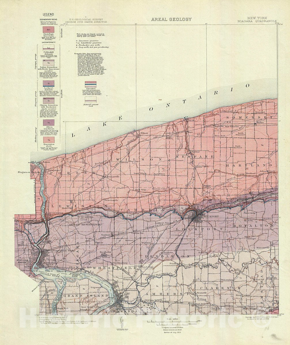 Map Of Niagara County Ny
