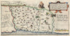 Historic Map : Adrichem Antique Map of The Tribe of Simeon, Israel (So ...