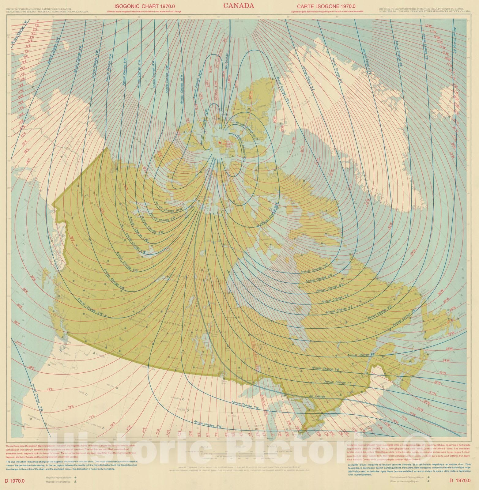 Historic Nautical Map - Canada, OTHER, 1970 NOAA Cartographic - Vintag ...
