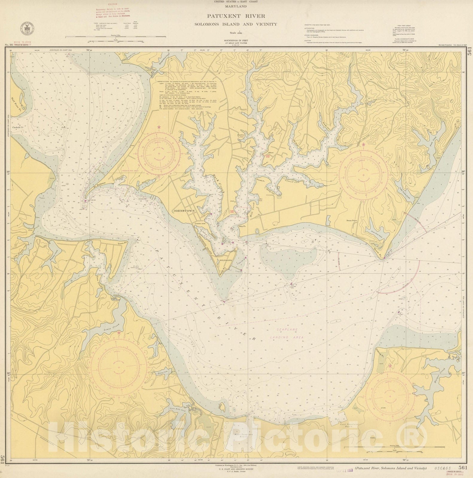 Map Of Solomons Island Md