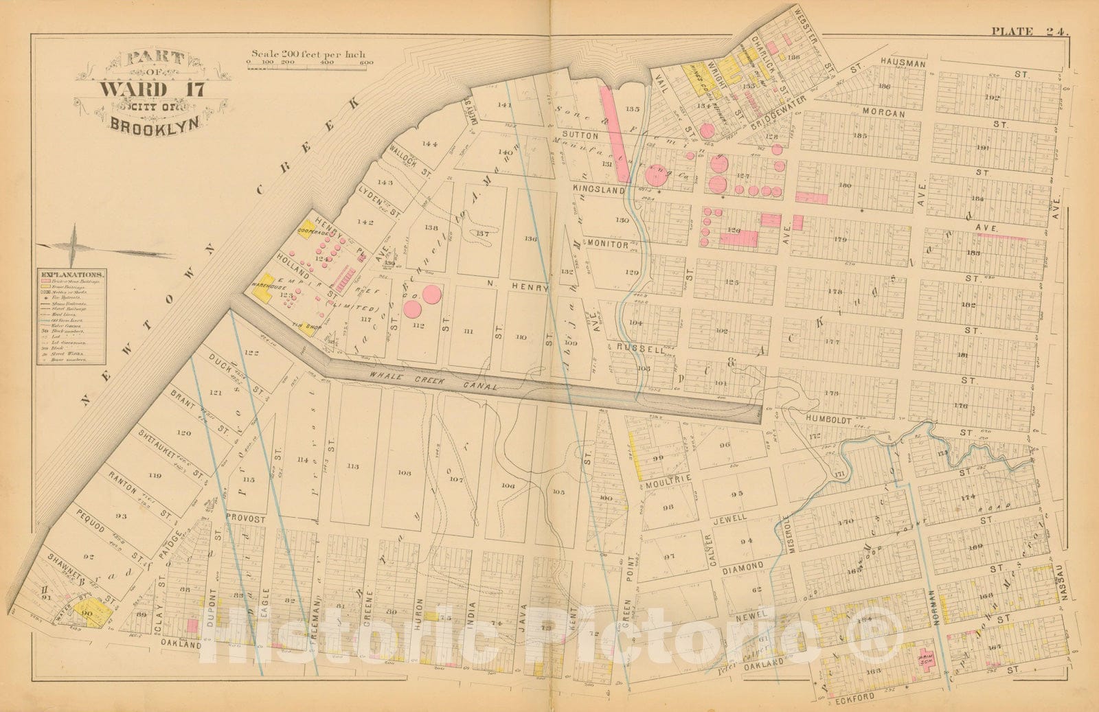 Historic Map : Atlas Entire City of Brooklyn Complete in One Volume, B ...