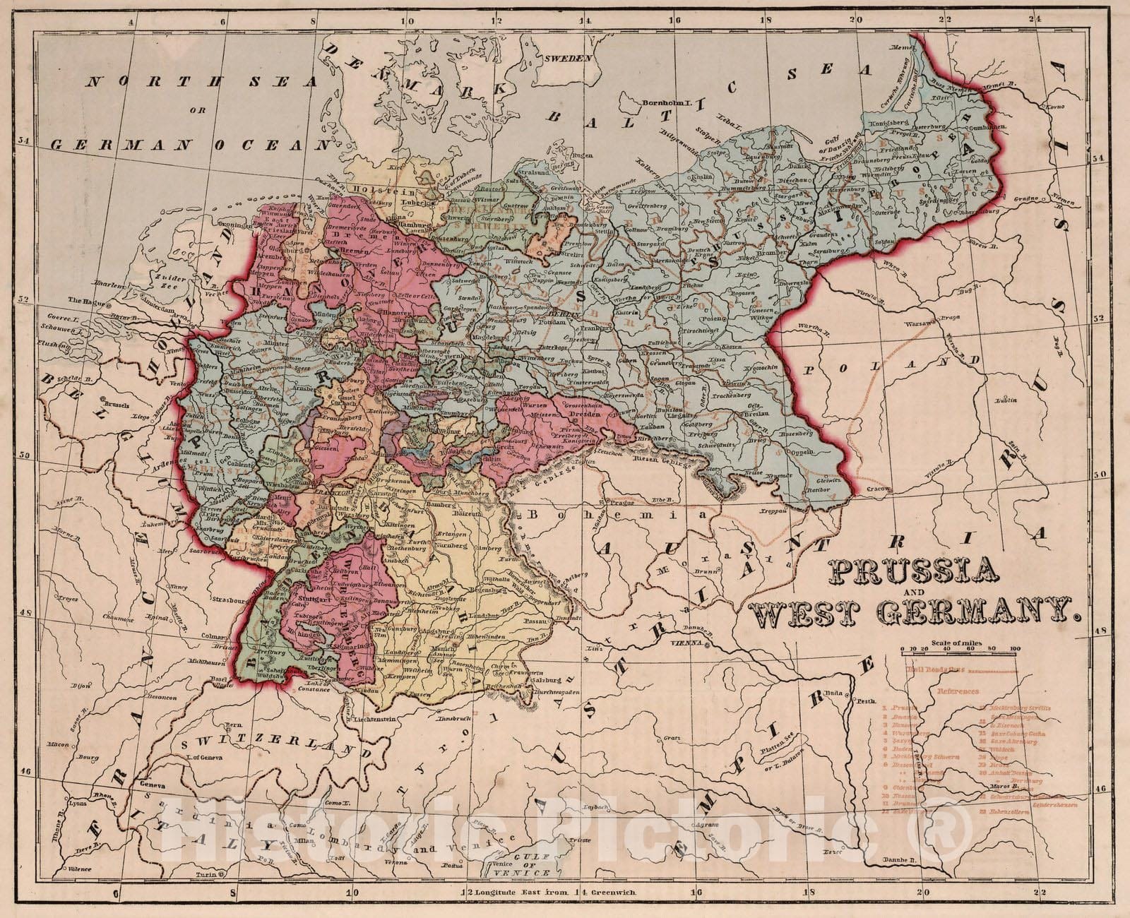 Prussia On World Map