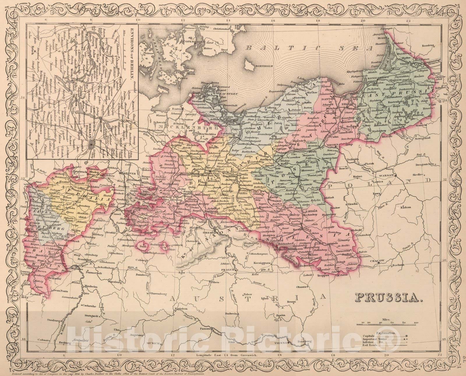 Prussia On World Map