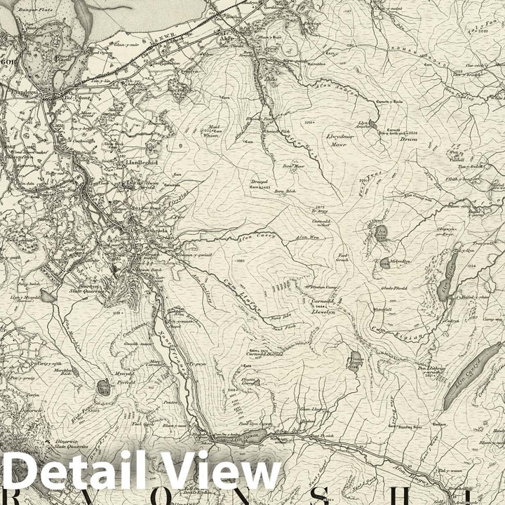 Historic Map : 106 Bangor 1899 - Vintage Wall Art – Historic Pictoric