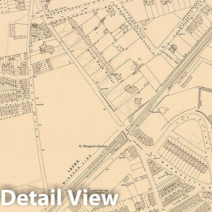 Historic Wall Map : London (England), City Atlas Map, London Sheet IX ...