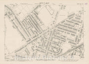 Historic Map : London (England), City Atlas Map, London Sheet XV.85 18 ...