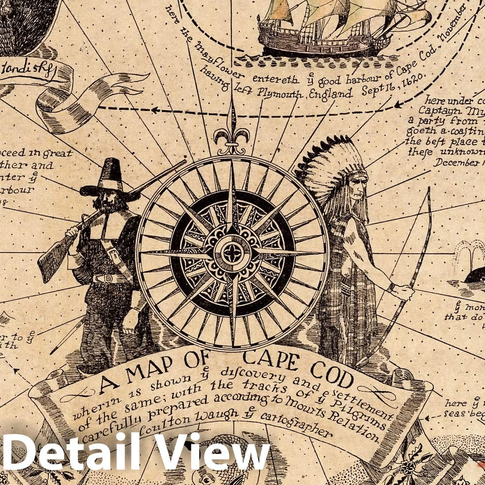 Historic Map : Cape Cod, 1926 v2 – Historic Pictoric