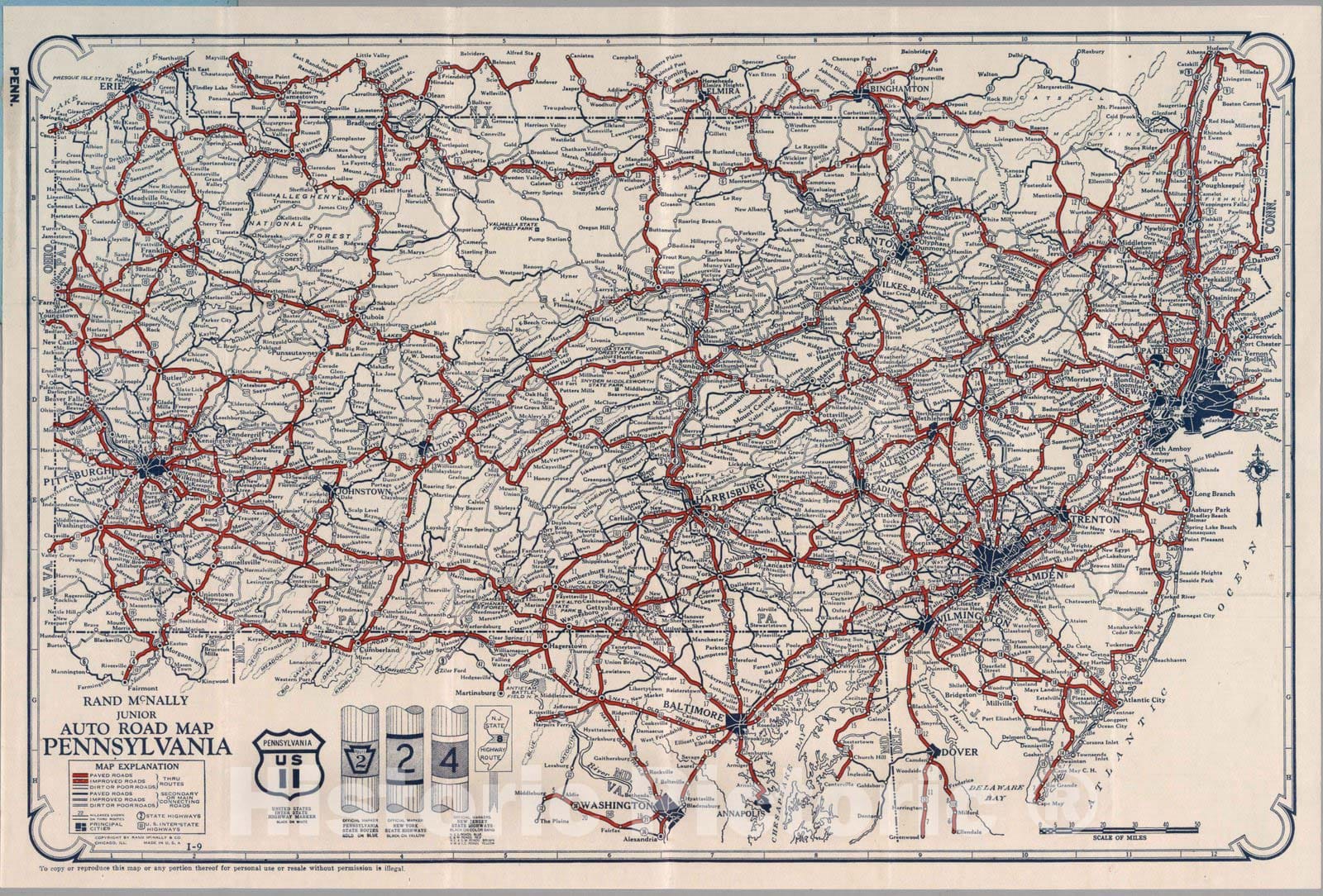 Pa Highway Map