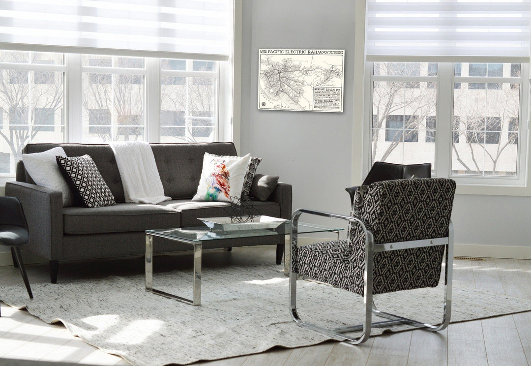 Historic Map : Lines of the Pacific Electric Railway In Southern Calif ...