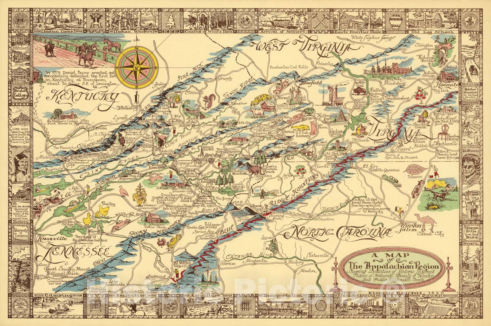 Appalachian Map