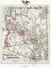 Official Map of The Territory of Arizona, 1880 - Vintage Wall Art ...
