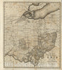 Historic Map : Map of The State of Ohio, 1820 - Vintage Wall Art ...